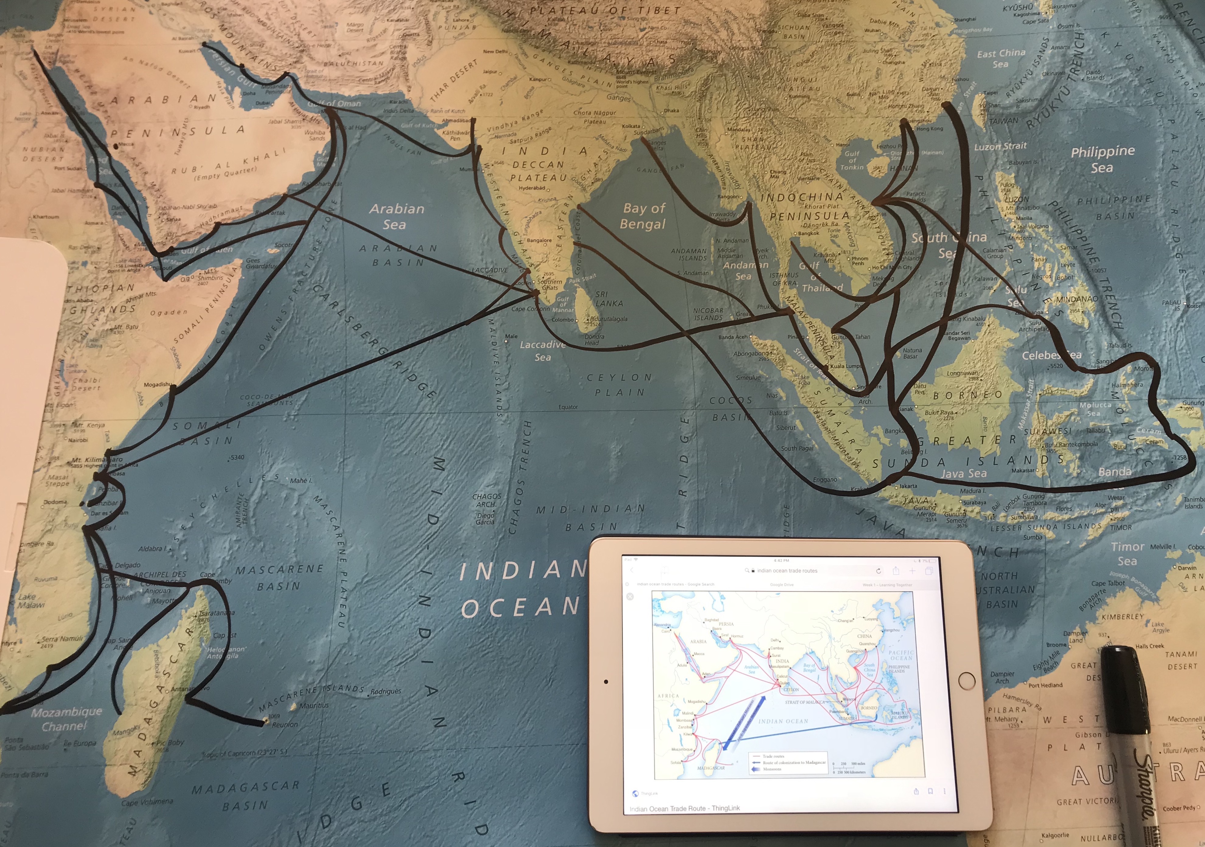 TRADE ROUTES and TECHNOLOGY: AN EDTECH AND MAKER LESSON PLAN – Jonathan ...